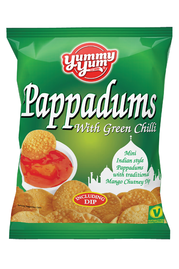 Pappadums - Yummy Yum